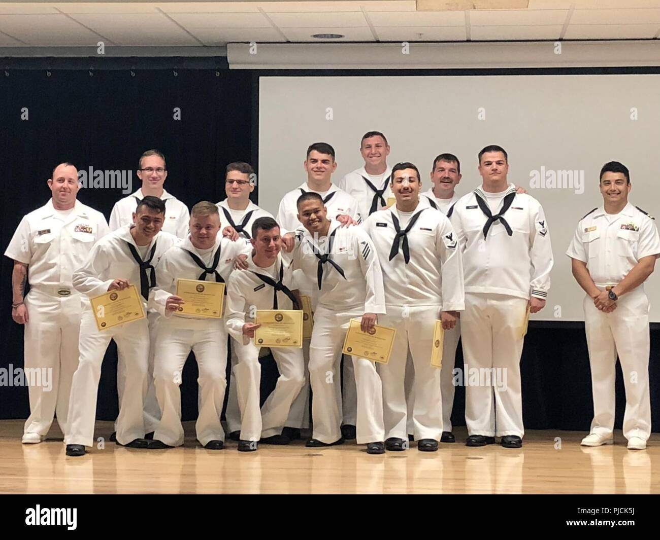 Conn. (July 20, 2018) Eleven information systems technicians ...