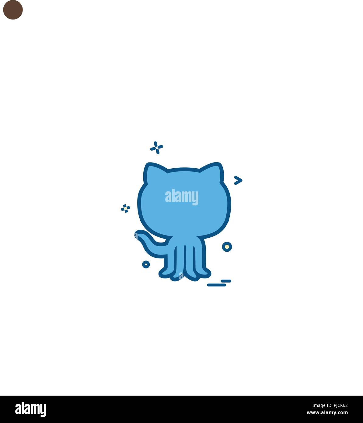 Github icon hi-res stock photography and images - Alamy