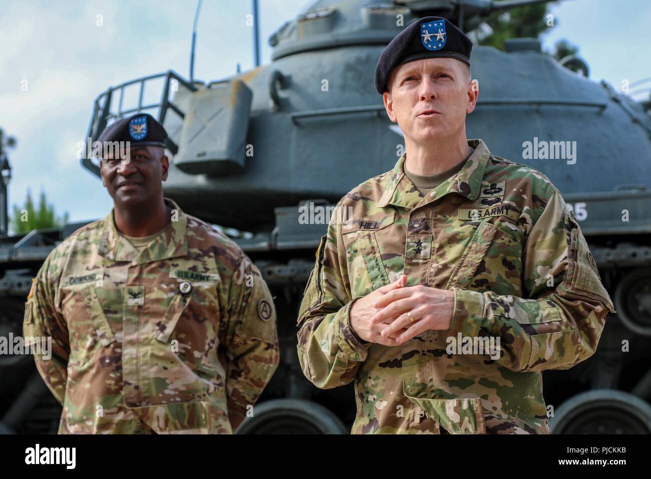 Maj. Gen. David C. Hill, deputy commanding general, U.S. Army Central ...