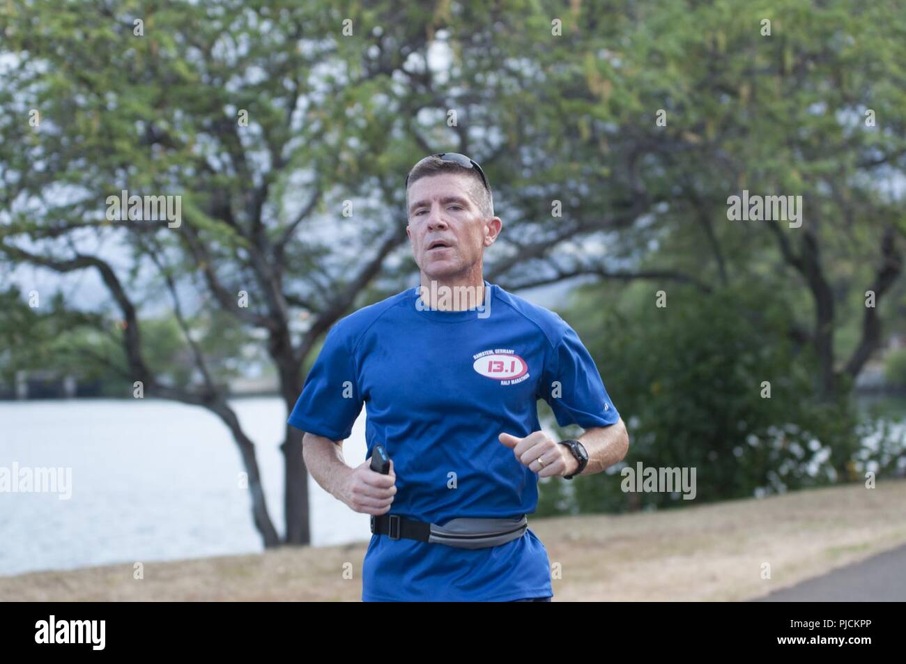 JOINT BASE PEARL HARBOR-HICKAM — A runner competes in the Freedom Fun ...