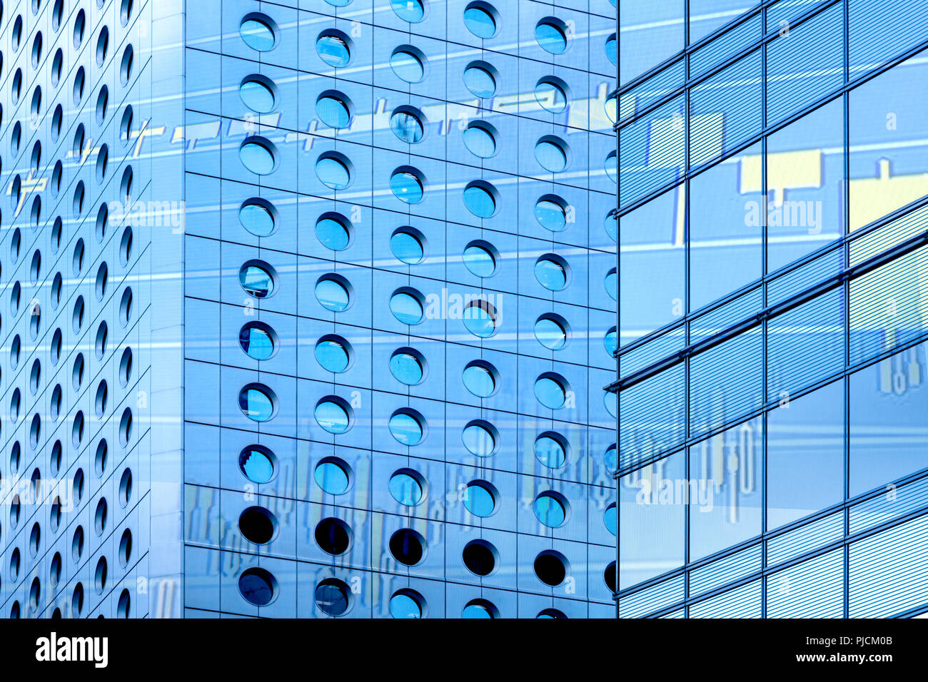 Hong Kong commercial buildings with graph index of stock Market Stock ...
