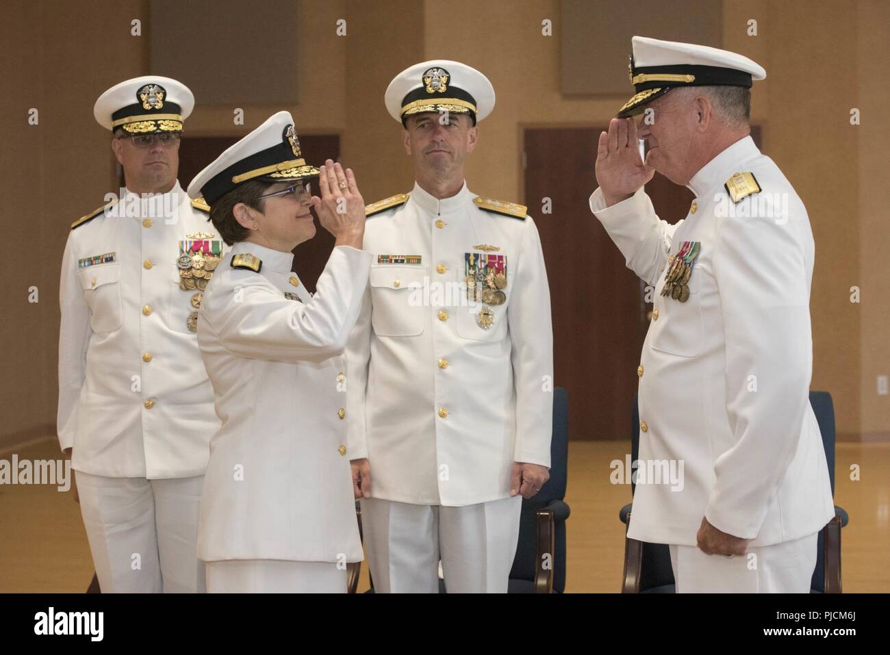 WASHINGTON (July. 23, 2018) Rear Adm. Margaret G. Kibben, U.S. Navy ...