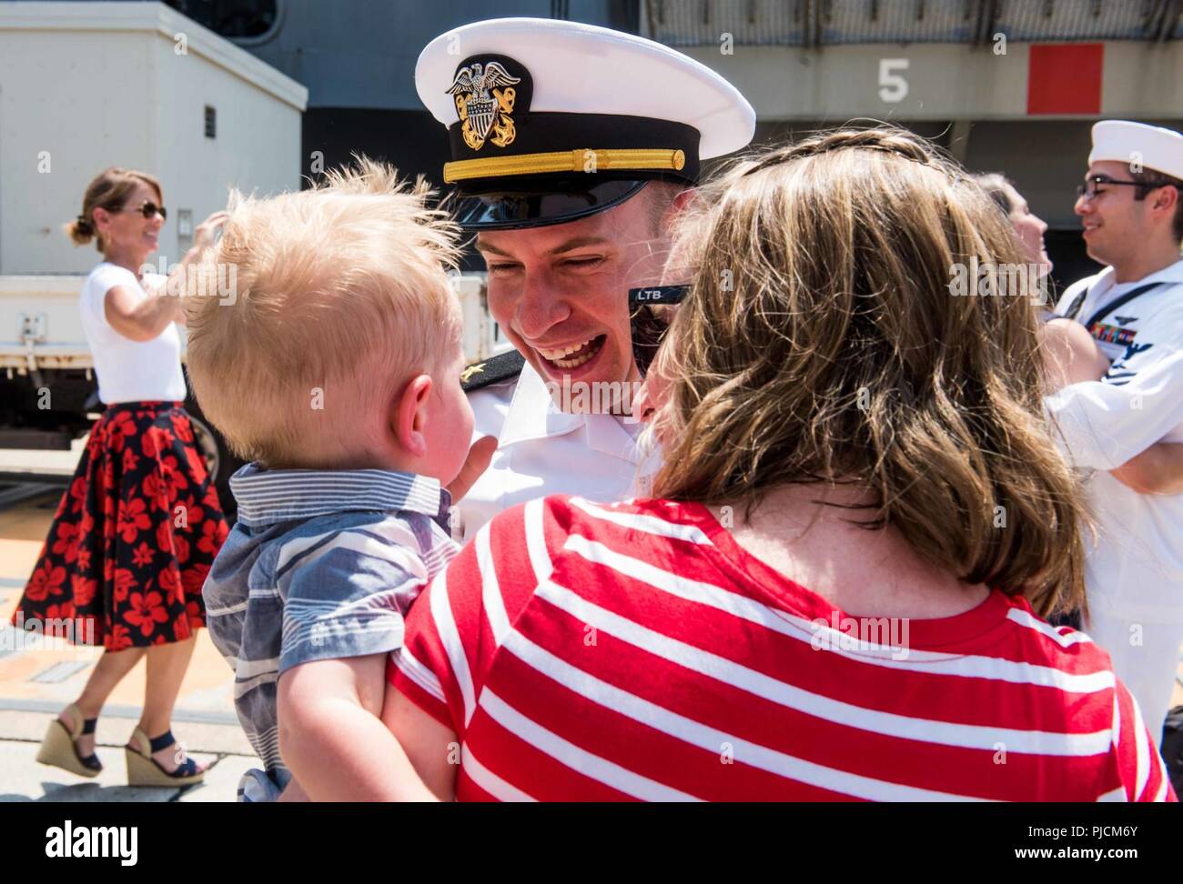 YOKOSUKA, Japan (July 24, 2018) Lt. Timothy Bonham, from Columbia, Mo ...