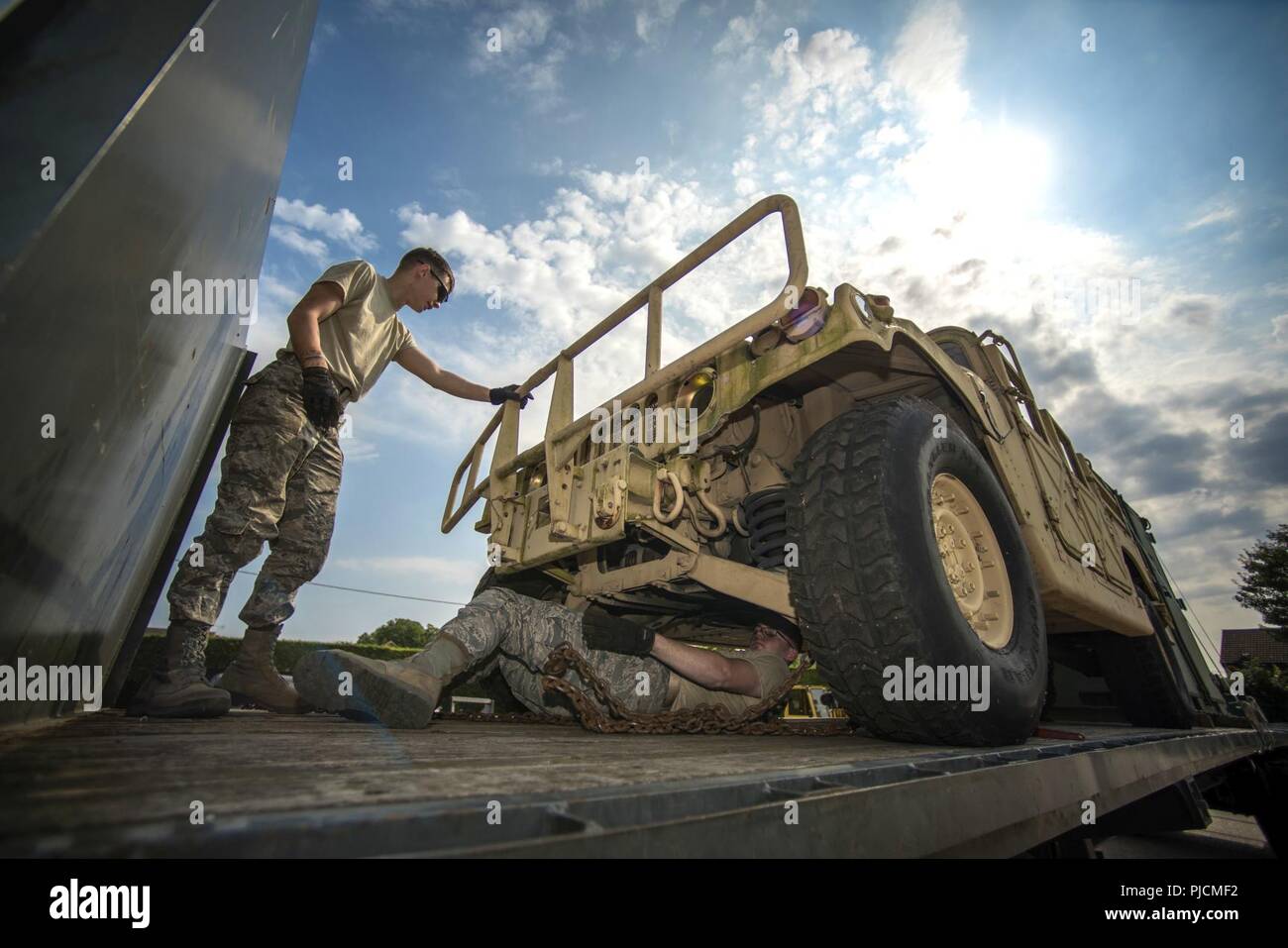 100th logistics readiness squadron hi-res stock photography and images ...