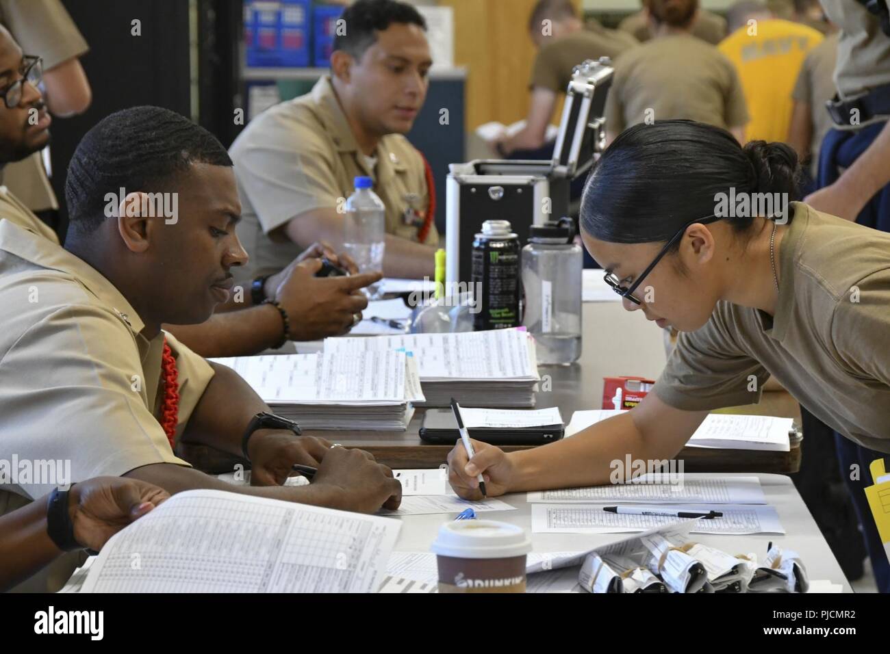 GREAT LAKES, Ill. (July 24, 2018) Operations Specialist 1st Class ...