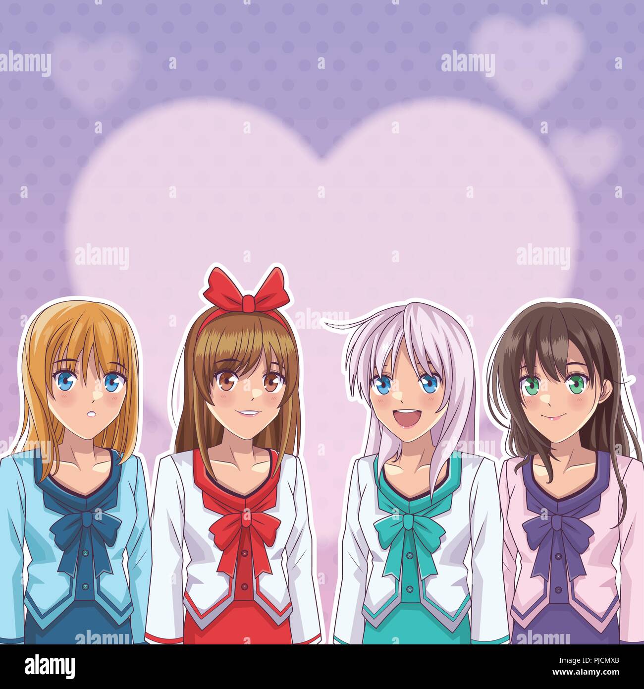 Shape beautiful young female Stock Vector Images - Alamy