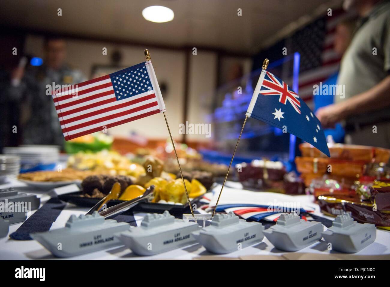 PACIFIC OCEAN (July 20, 2018) Royal Australian Navy Captain Jon Early ...