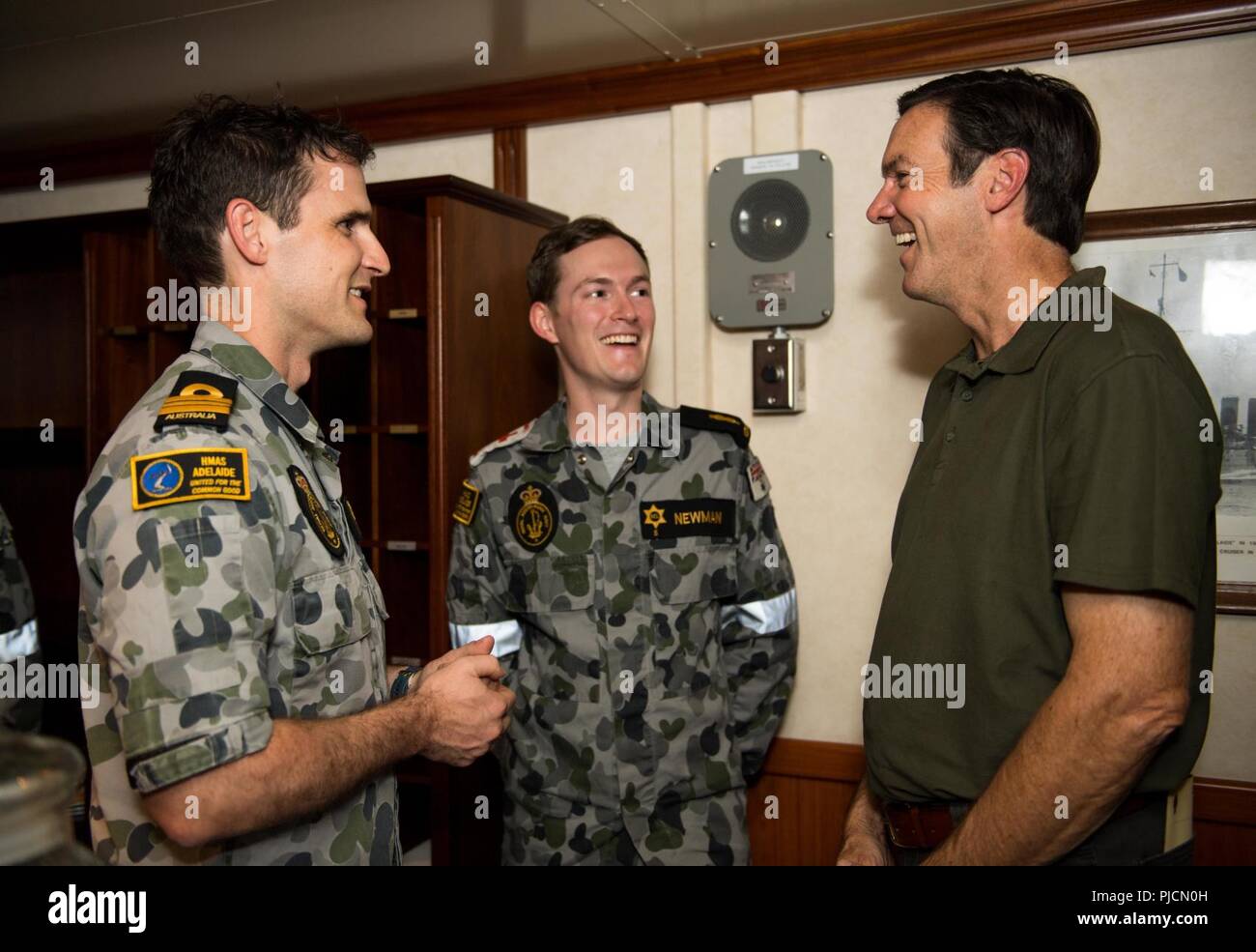 PACIFIC OCEAN (July 20, 2018) Royal Australian Navy Lieutenant ...