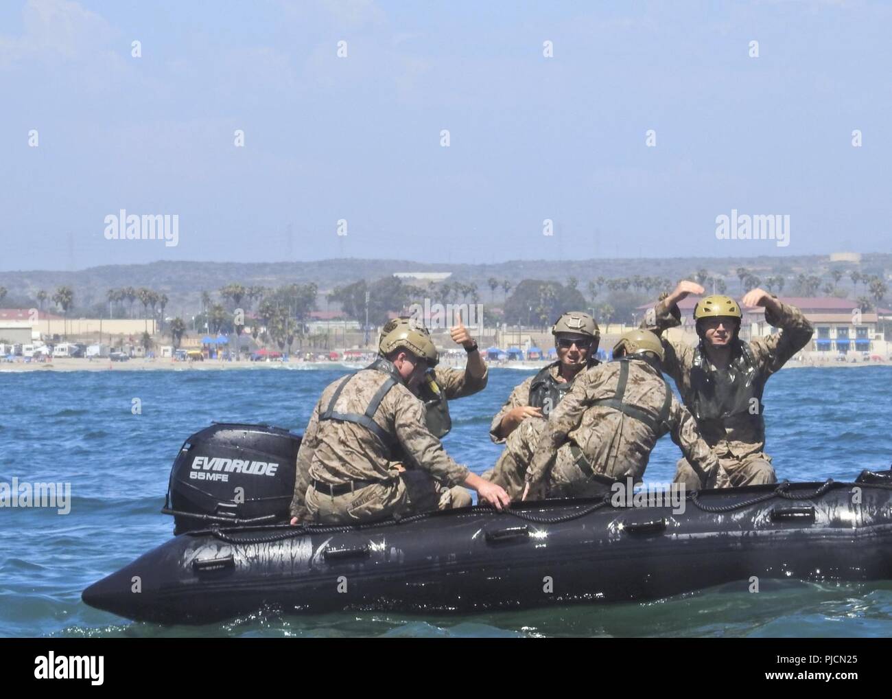 MARINE CORPS BASE CAMP PENDLETON, Calif. (July 24, 2018) U.S. Marines ...
