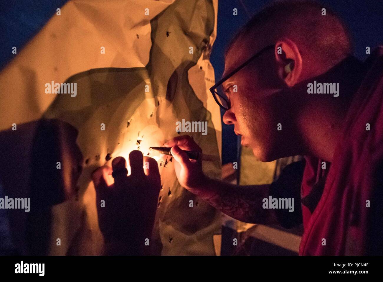 U.S. 5TH FLEET AREA OF OPERATIONS (July 24, 2018) Gunner’s Mate Seaman ...