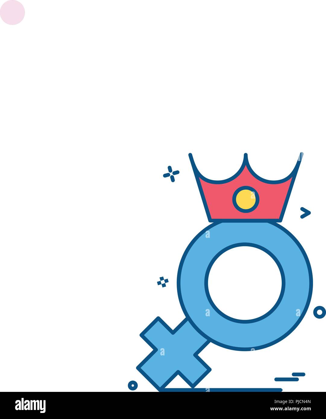 Female icon design vector Stock Vector Image & Art - Alamy