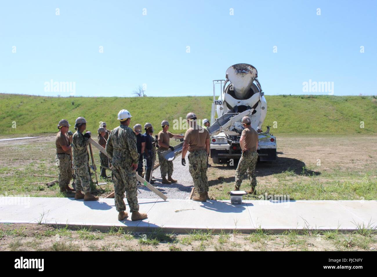 Naval Mobile Construction Battalion (NMCB) 27 Seabees of Individual ...