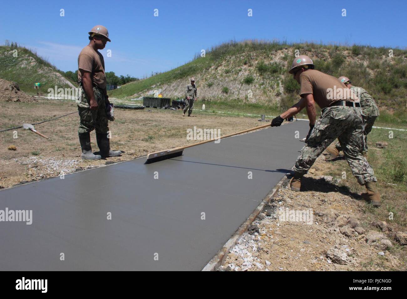 Naval Mobile Construction Battalion (NMCB) 27 Seabees of Individual ...