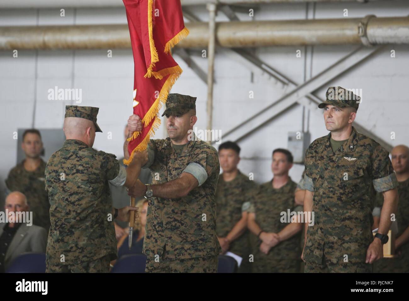 Col. Frank N. Latt relinquishes command of Marine Aircraft Group 31 to ...