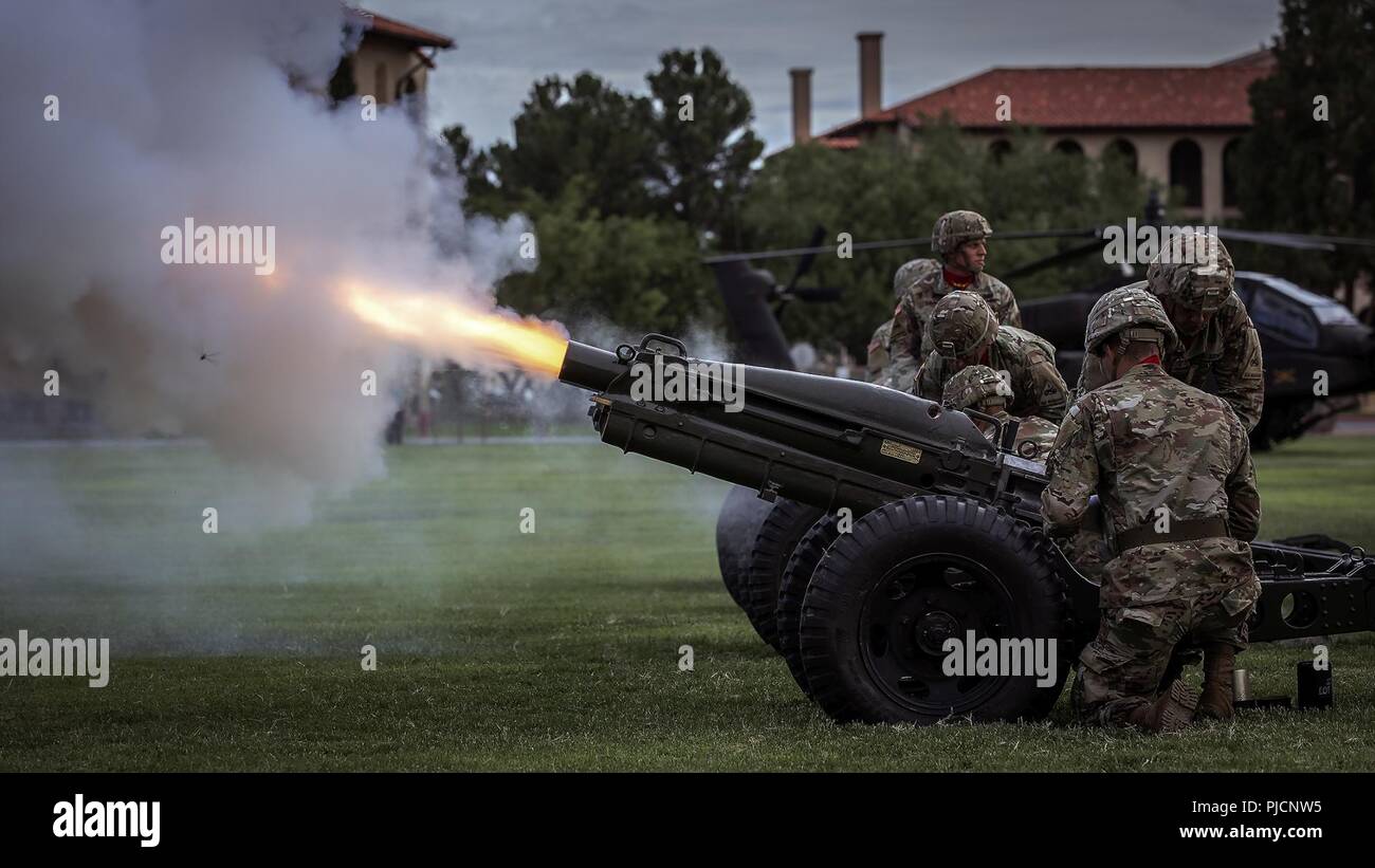 “Iron Steel” Soldiers from the 1st Armored Division Artillery execute a ...