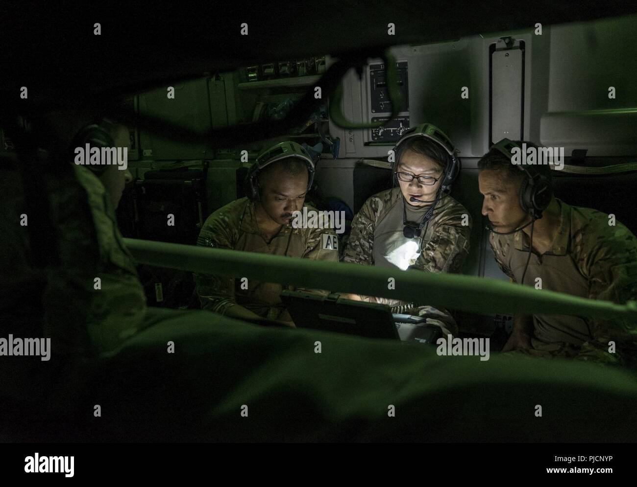 455th expeditionary aeromedical evacuation squadron hi-res stock ...