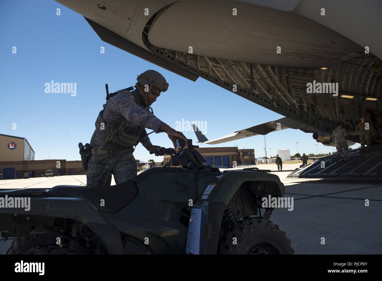 Staff Sgt. Albert Middleton, 366th Security Forces Squadron NCO in ...