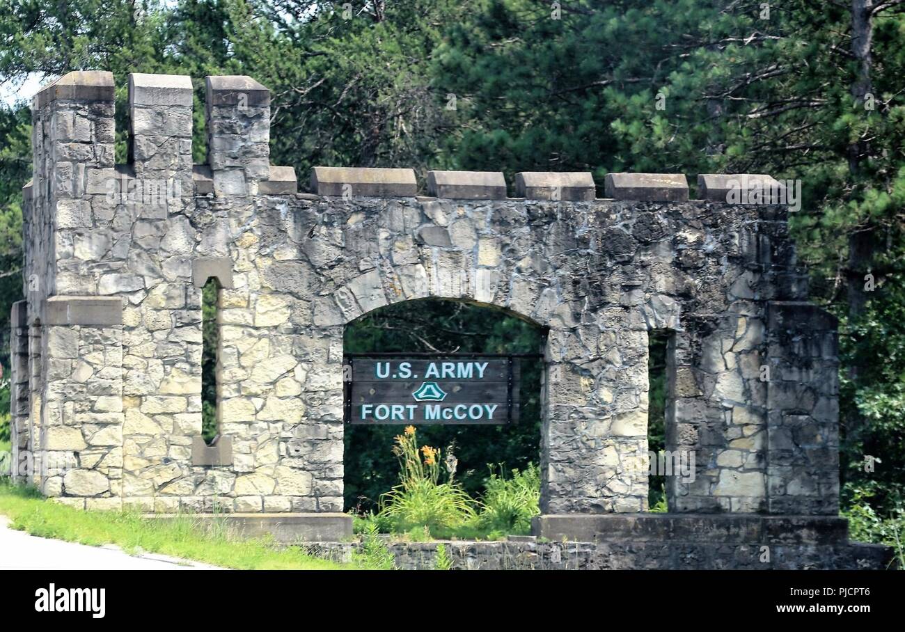A gate section built by the Works Progress Administration in 1941 is ...