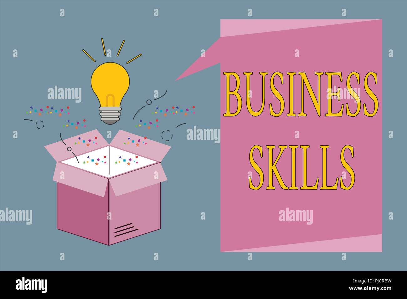 Conceptual hand writing showing Business Skills. Business photo ...