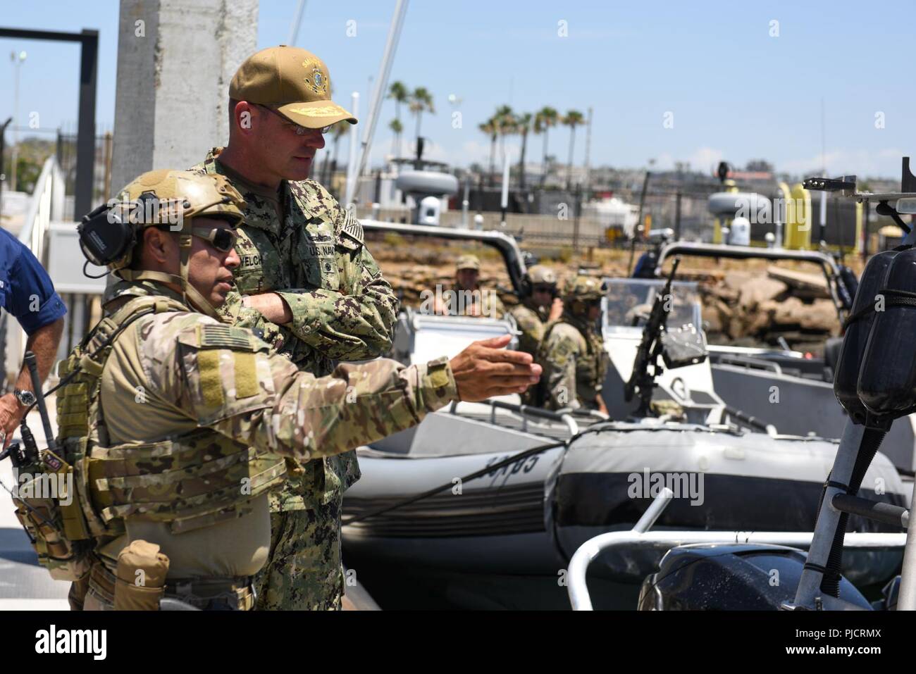 SAN DIEGO (July 24, 2018) Coast Guard Chief Petty Officer Moises ...
