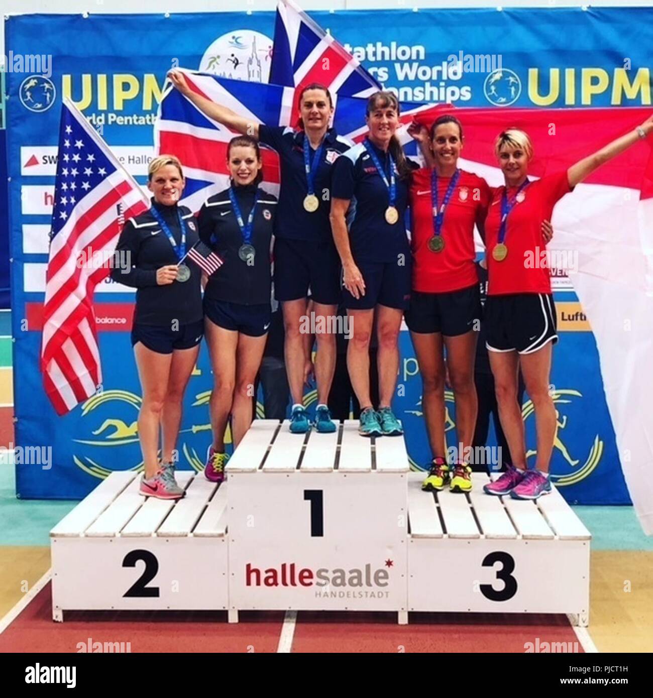 Maj. Michelle Kelly, the 1st Space Brigade S4 in Colorado Springs ...