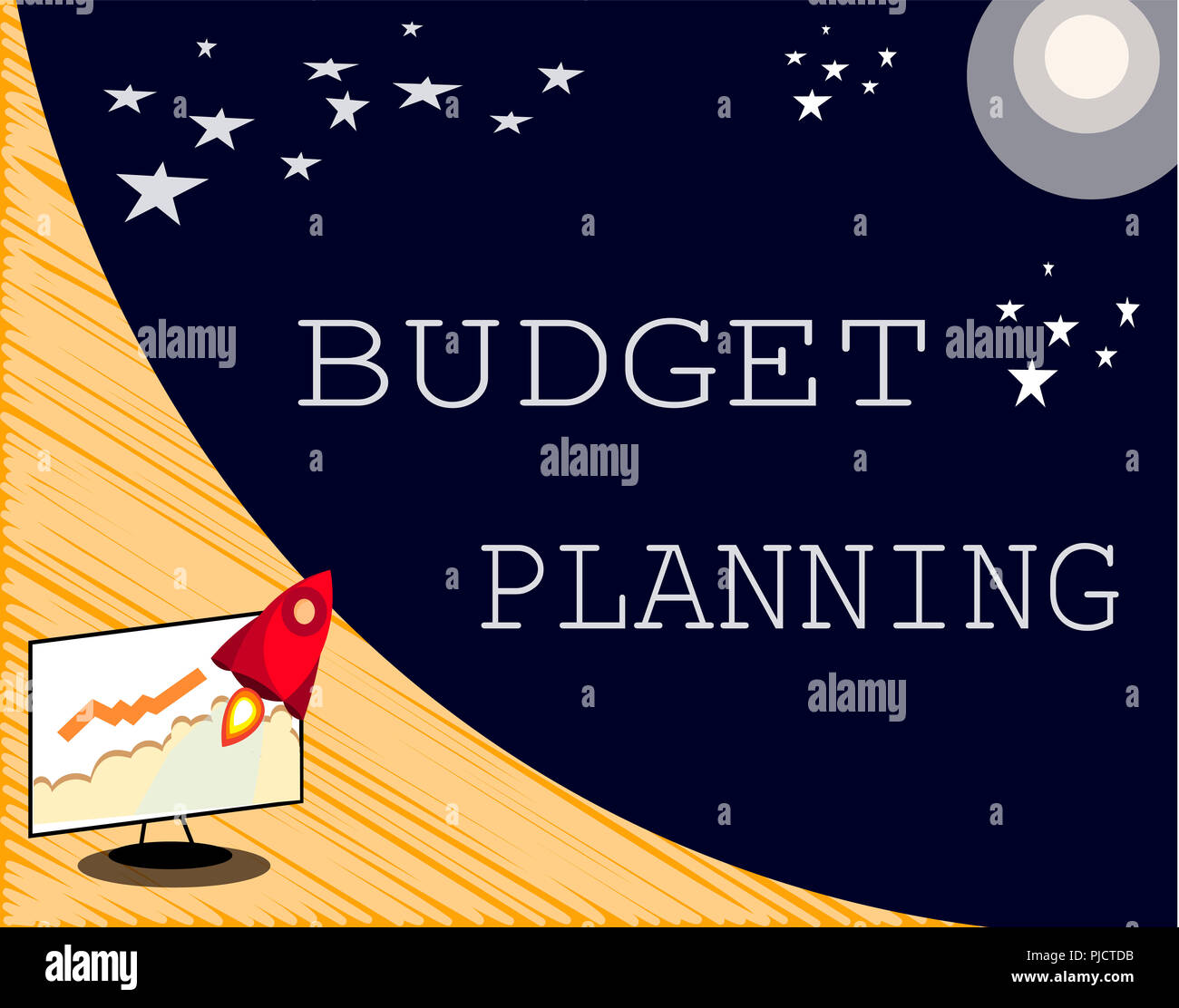 Text sign showing Budget Planning. Conceptual photo The written ...