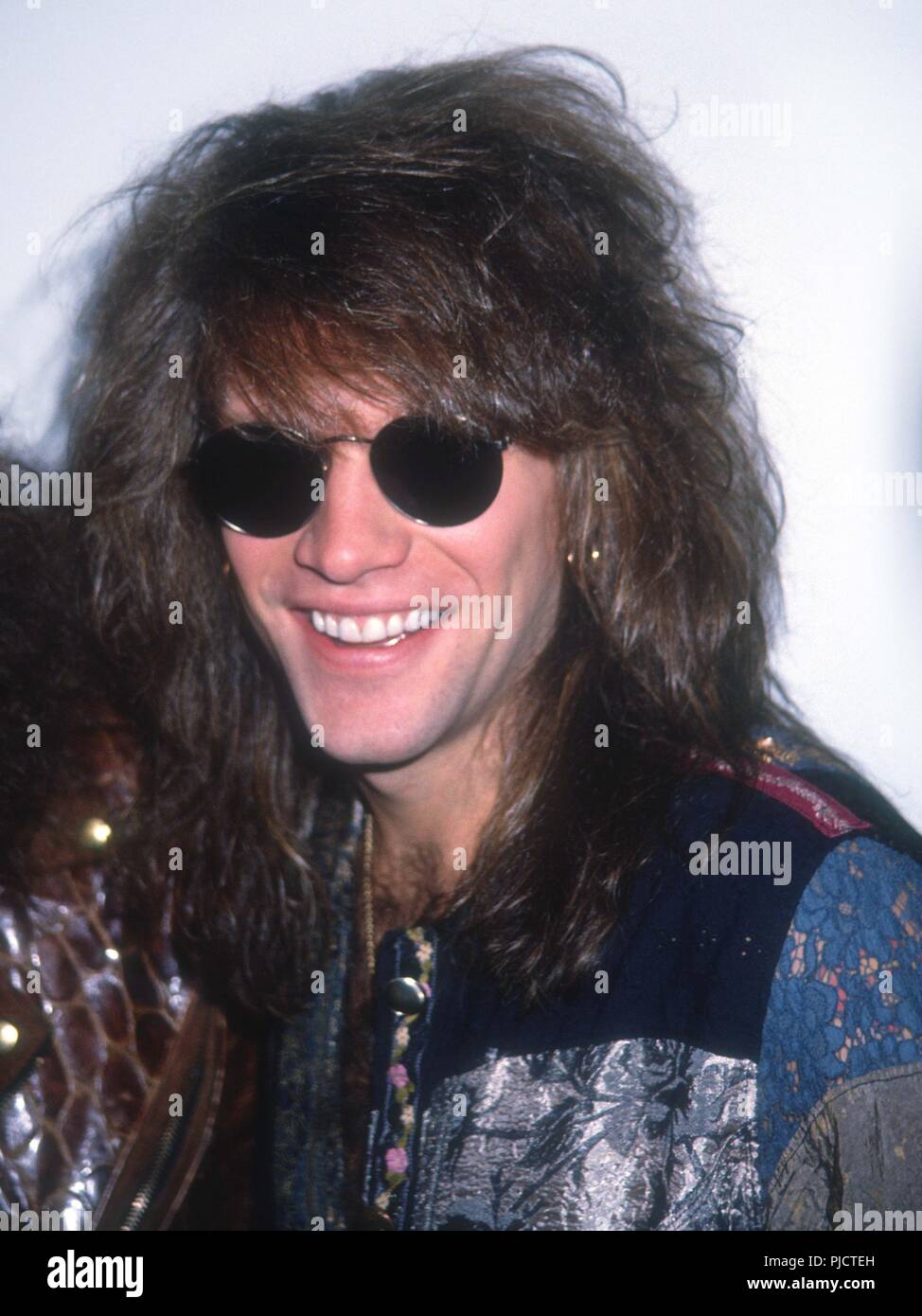 Jon Bon Jovi in 1990 Photo By Adam Scull/PHOTOlink Stock Photo - Alamy