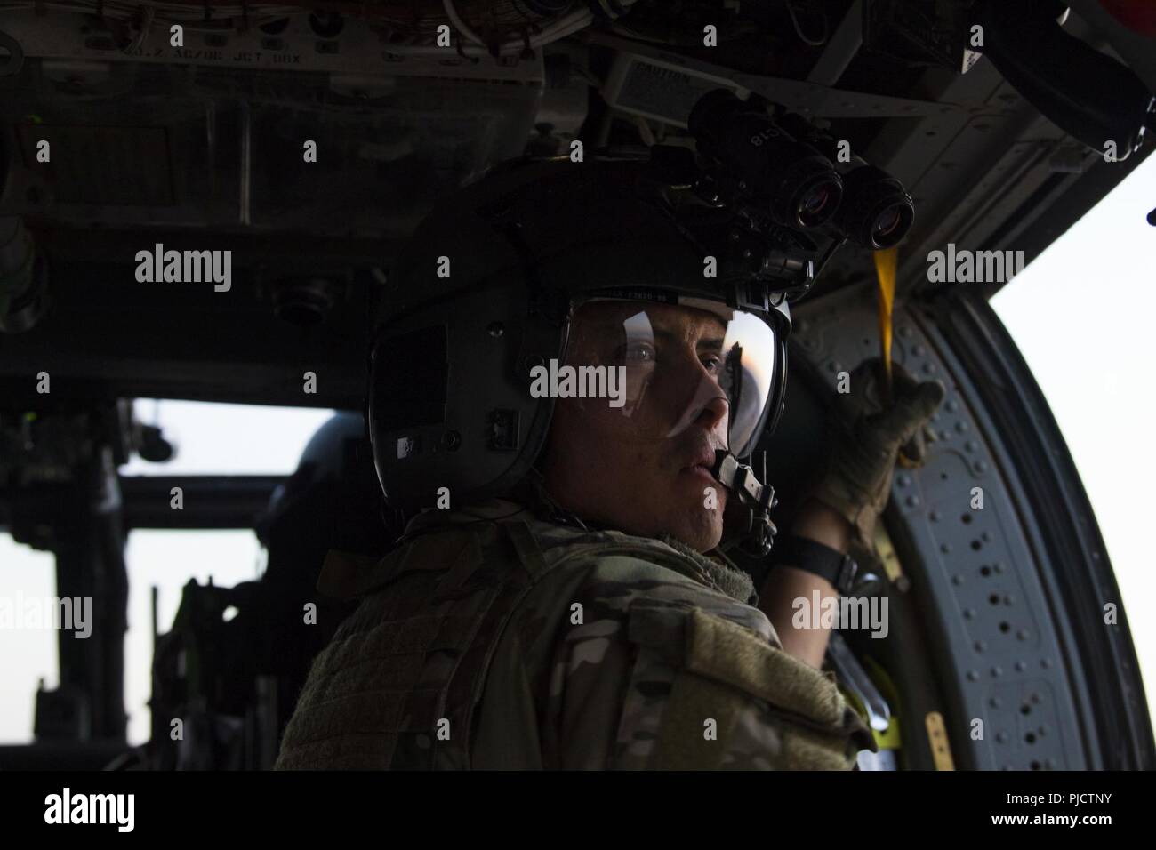 A U.S. Air Force special mission aviator assigned to the 46th ...