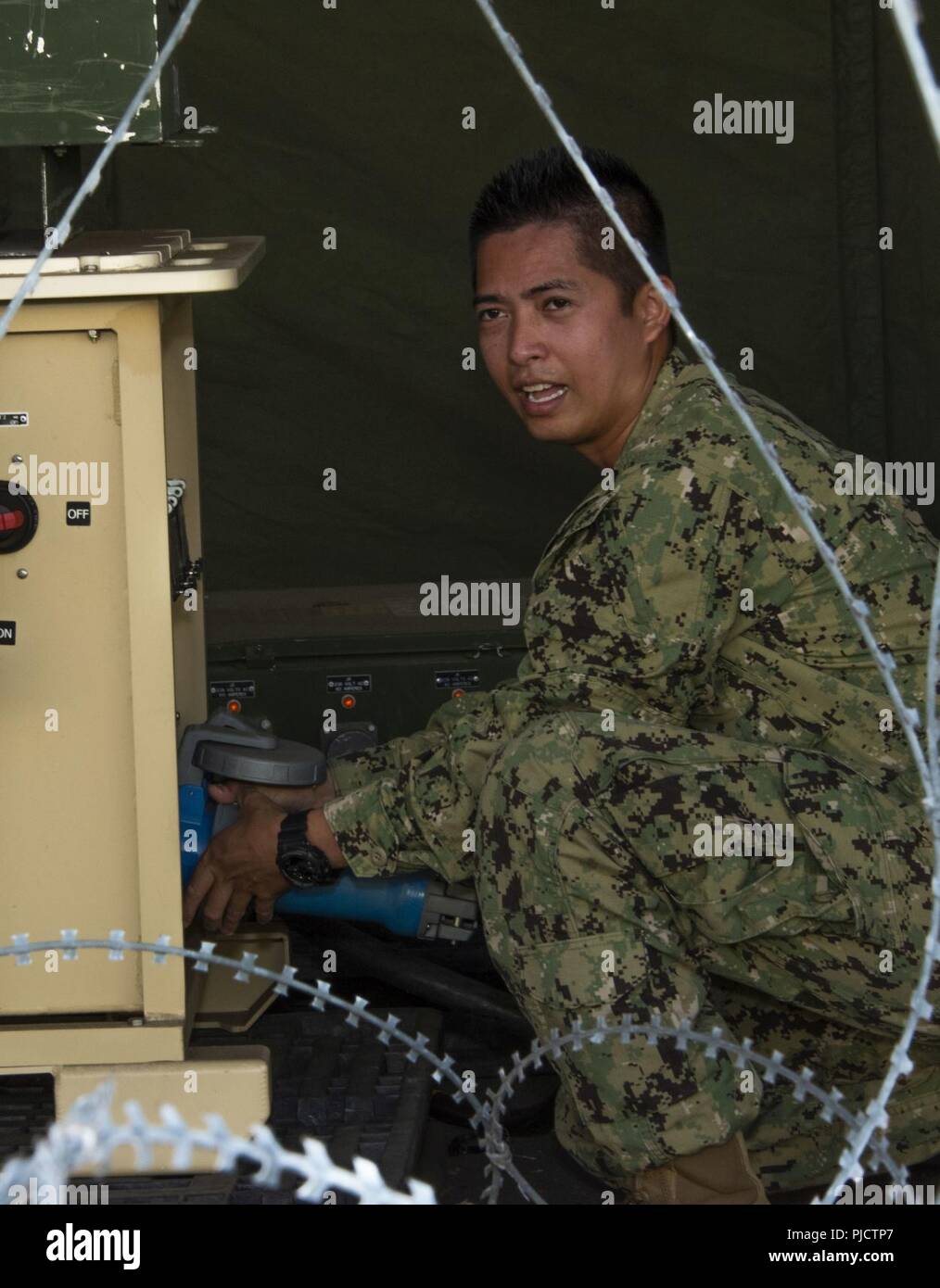 PEARL HARBOR (July 6, 2018) Sailors work at the U.S. 3rd Fleet ...