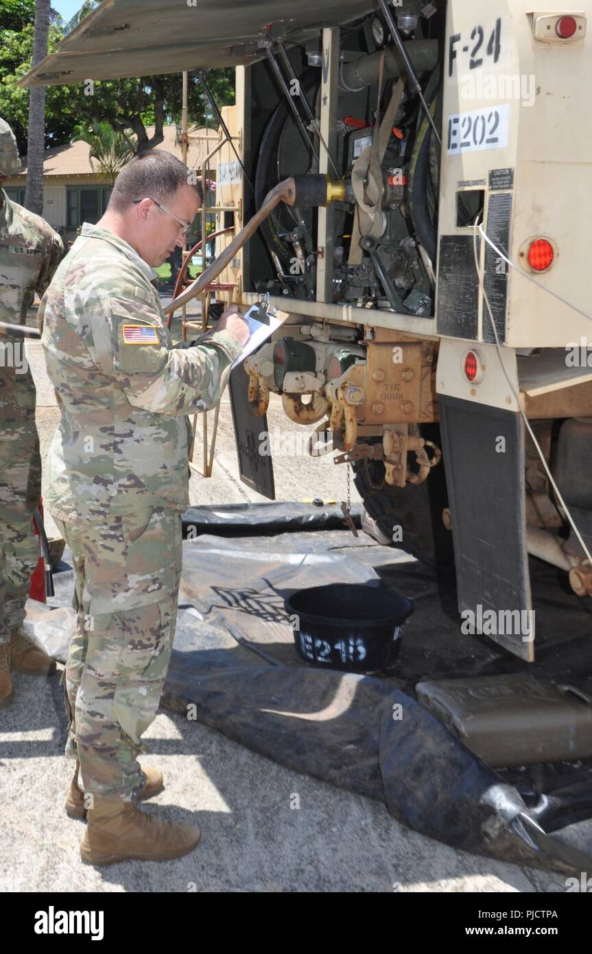 A soldier from the 3rd Battalion, 25th Aviation Regiment, 25th Combat ...