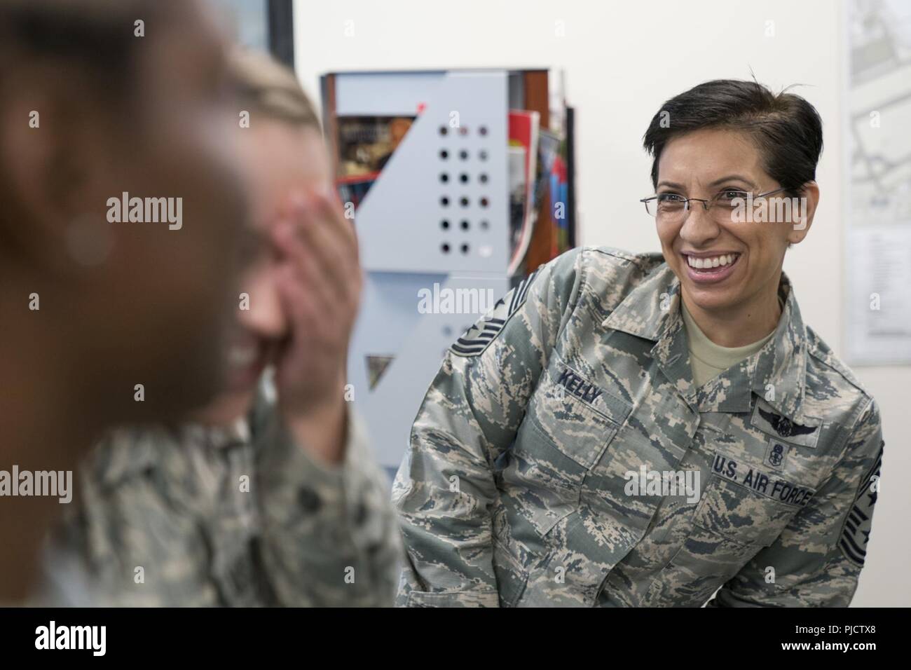 Command Chief Master Sgt. Ericka Kelly, Air Force Reserve Command ...