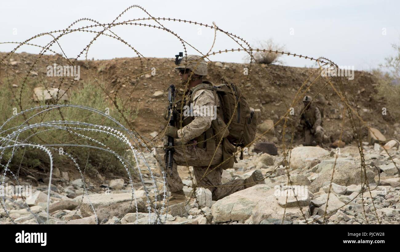 U.S. Marines with 3rd Battalion, 6th Marine Regiment, 2nd Marine ...