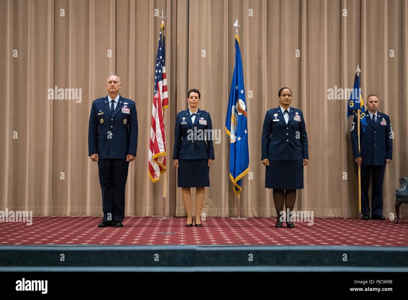 Col. Sara Ann Custer, 2nd Mission Support Group commander, assumes ...