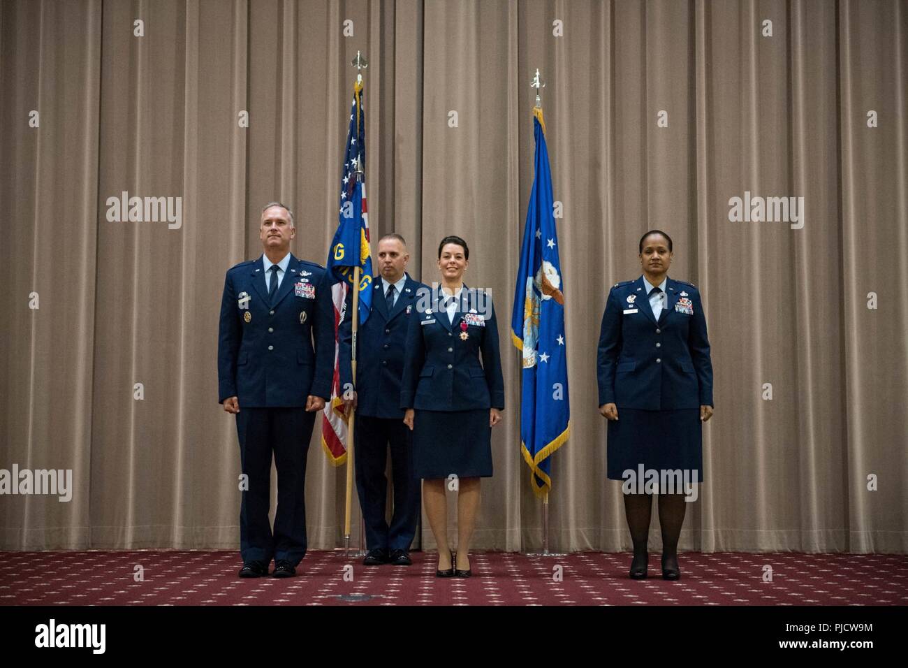 Col. Sara Ann Custer, 2nd Mission Support Group commander, assumes ...