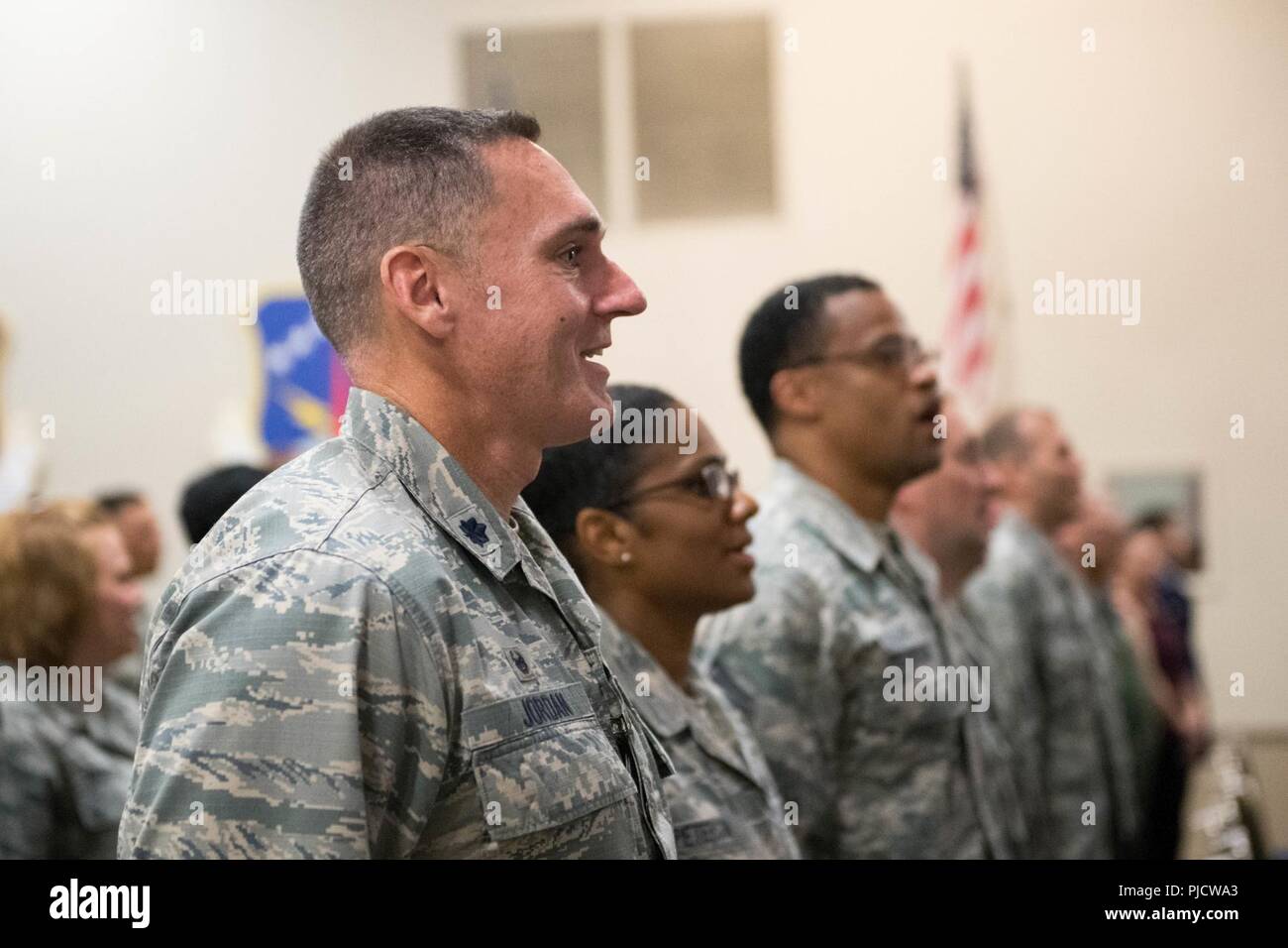 Col. Sara Ann Custer, 2nd Mission Support Group commander, assumes ...