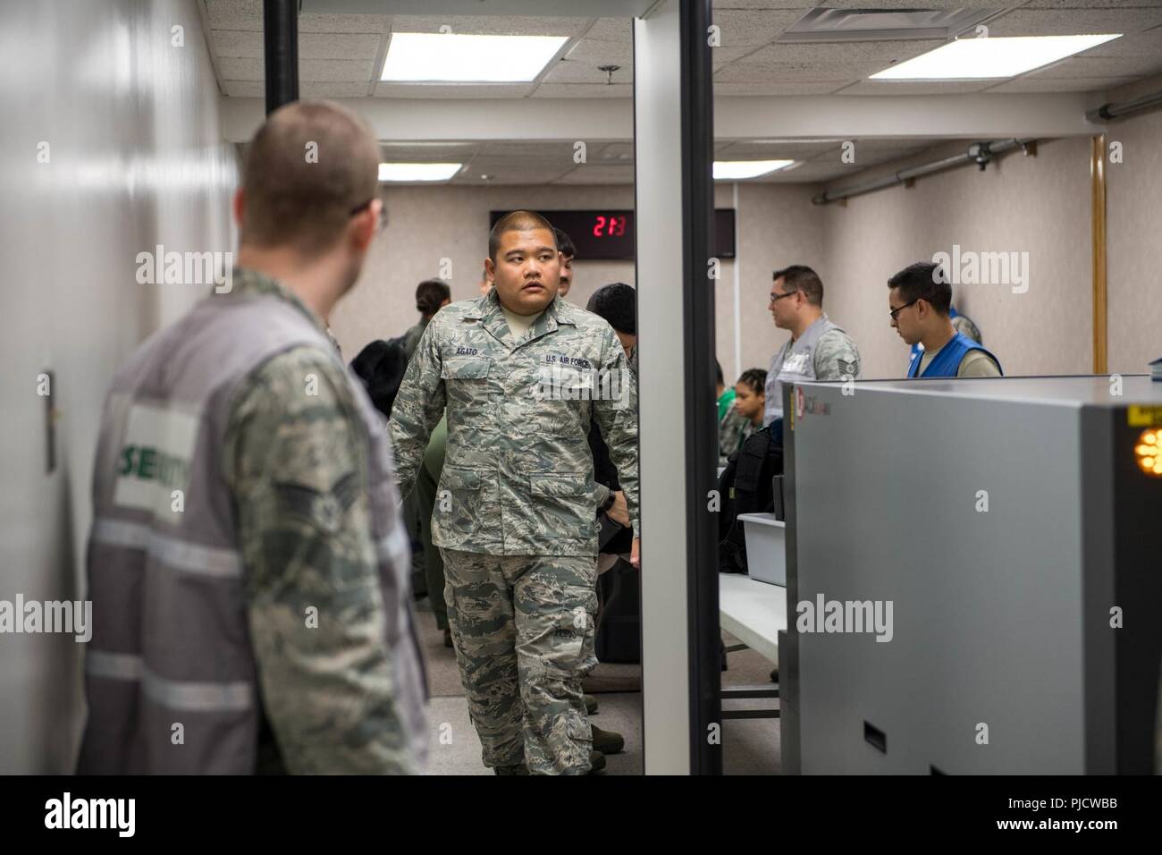 Airmen depart from Barksdale Air Force Base, La., July 7, 2018 to ...