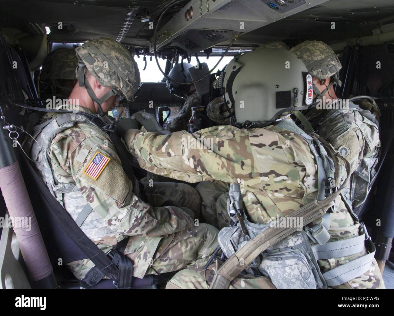FORT KNOX, Ky. – Sgt. Brian Diggs, crew chief, 244th Aviation Brigade ...