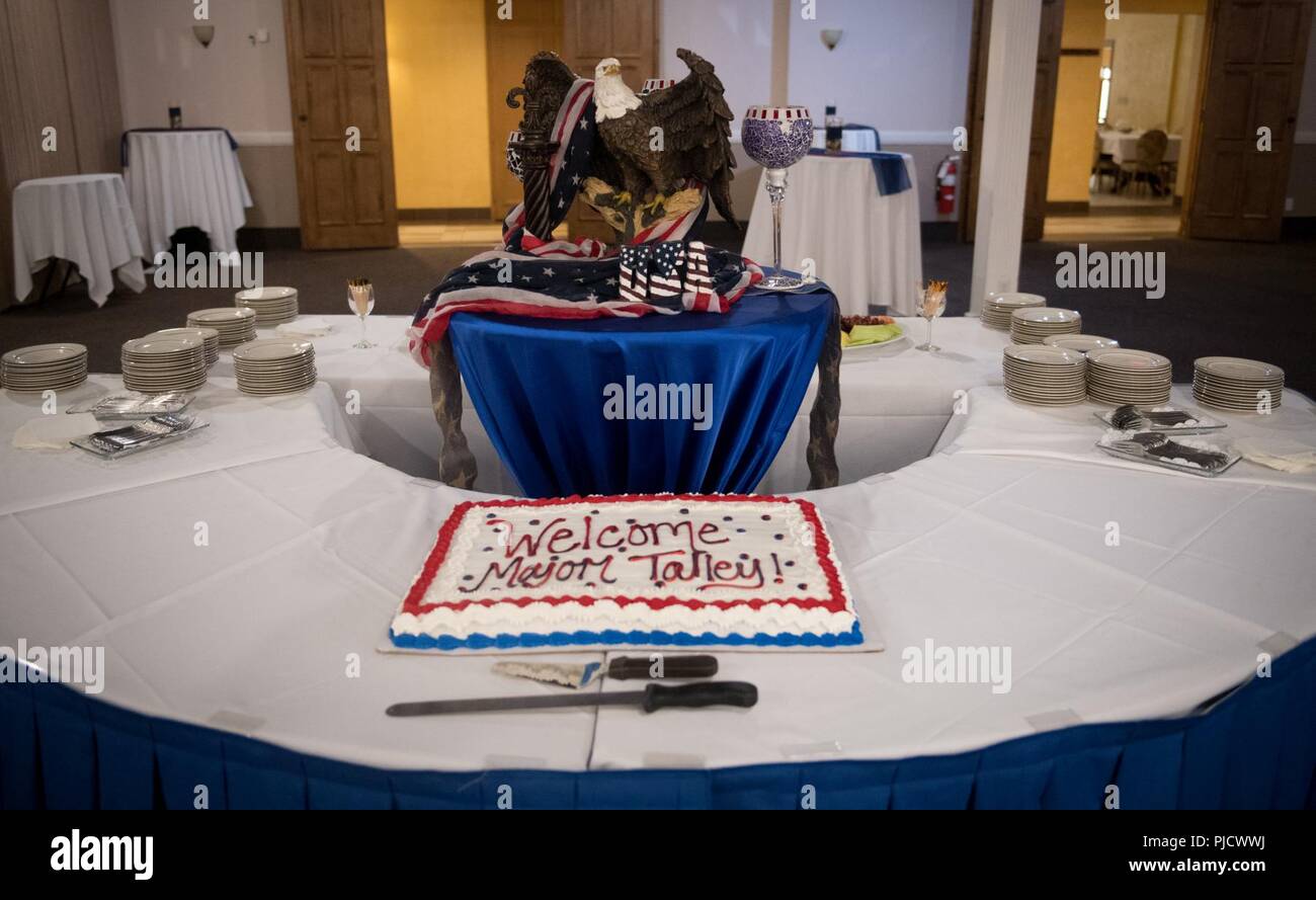 Maj. Peter Talley, 2nd Comptroller Squadron commander, assumes command ...