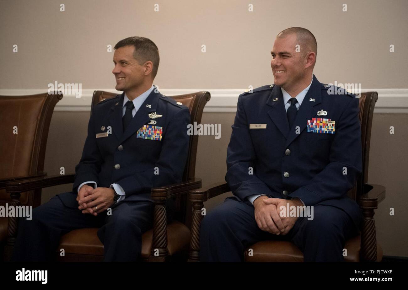 Maj. Peter Talley, 2nd Comptroller Squadron commander, assumes command ...