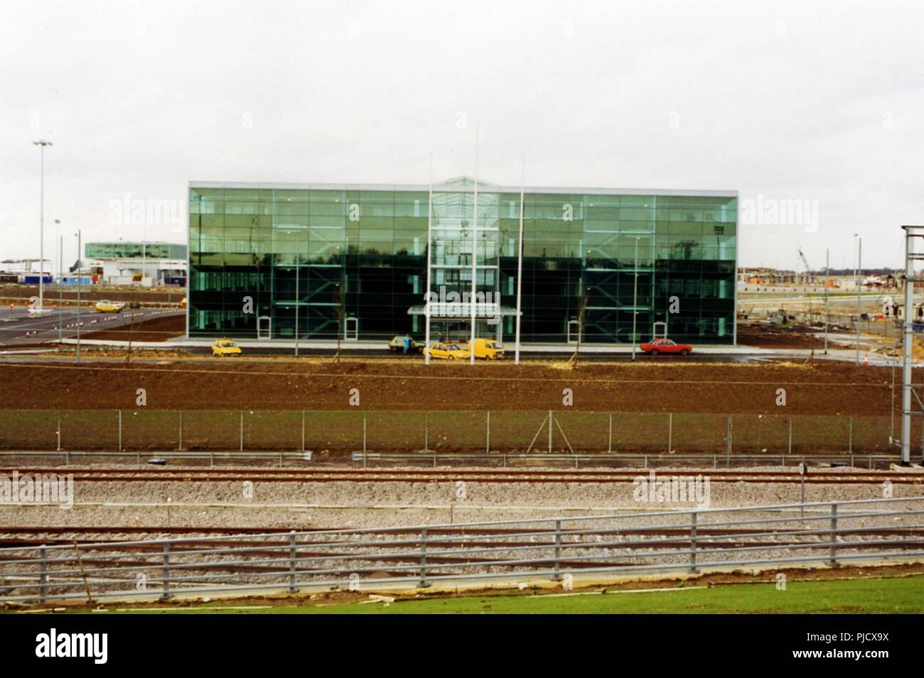Stansted Airport Under Construction Stock Photo - Alamy