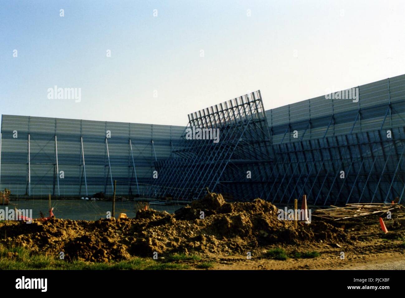 Stansted Airport Under Construction Stock Photo - Alamy