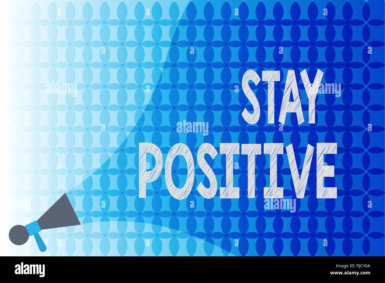 Word writing text Stay Positive. Business concept for Engage in ...