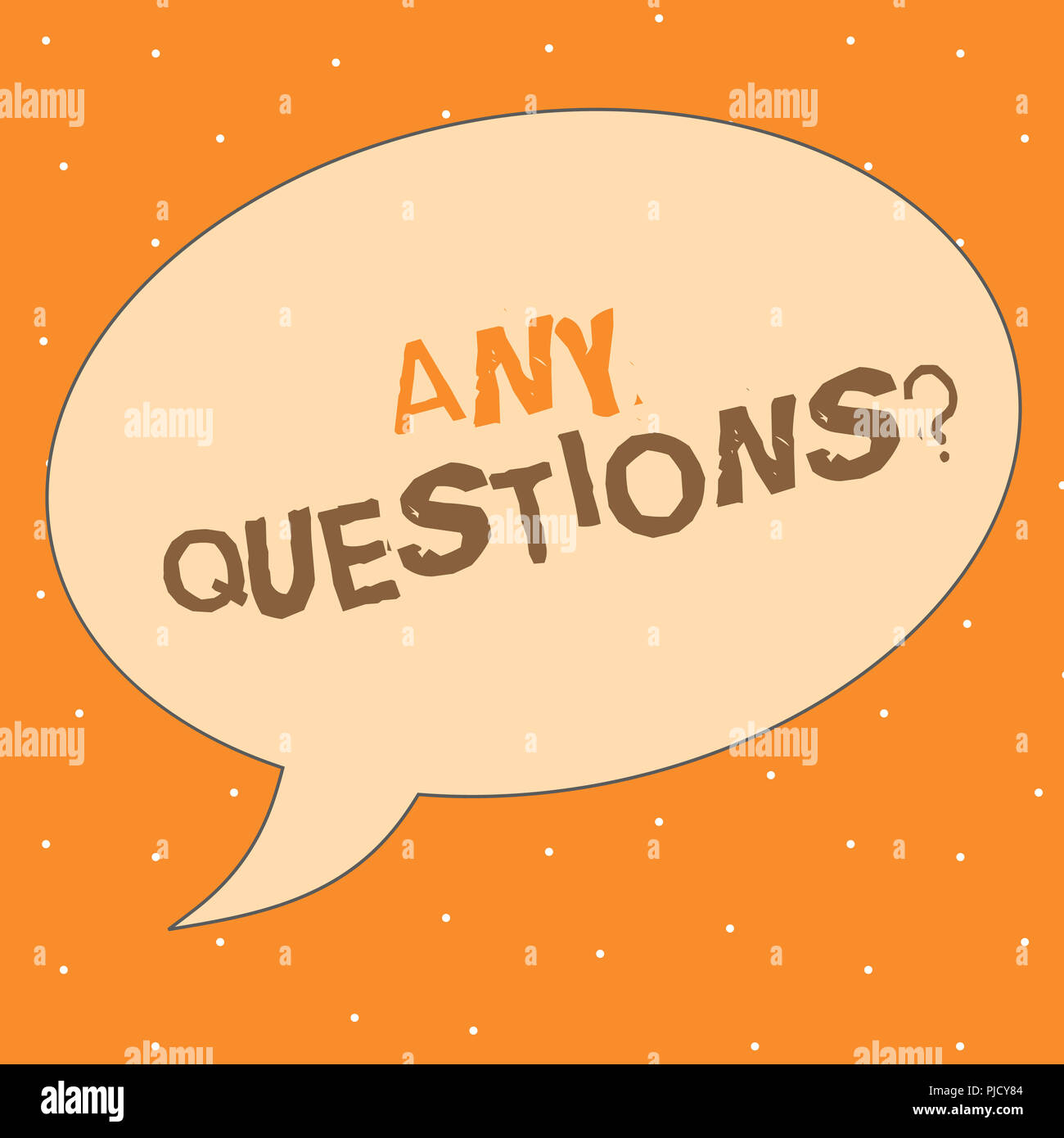 Writing note showing Any Questions question. Business photo showcasing ...