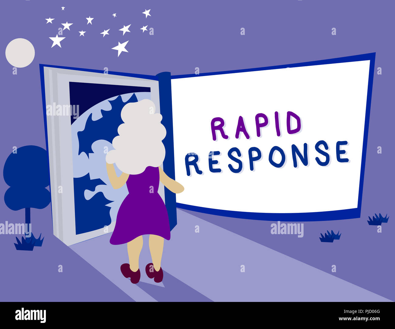 Text sign showing Rapid Response. Conceptual photo Medical emergency ...