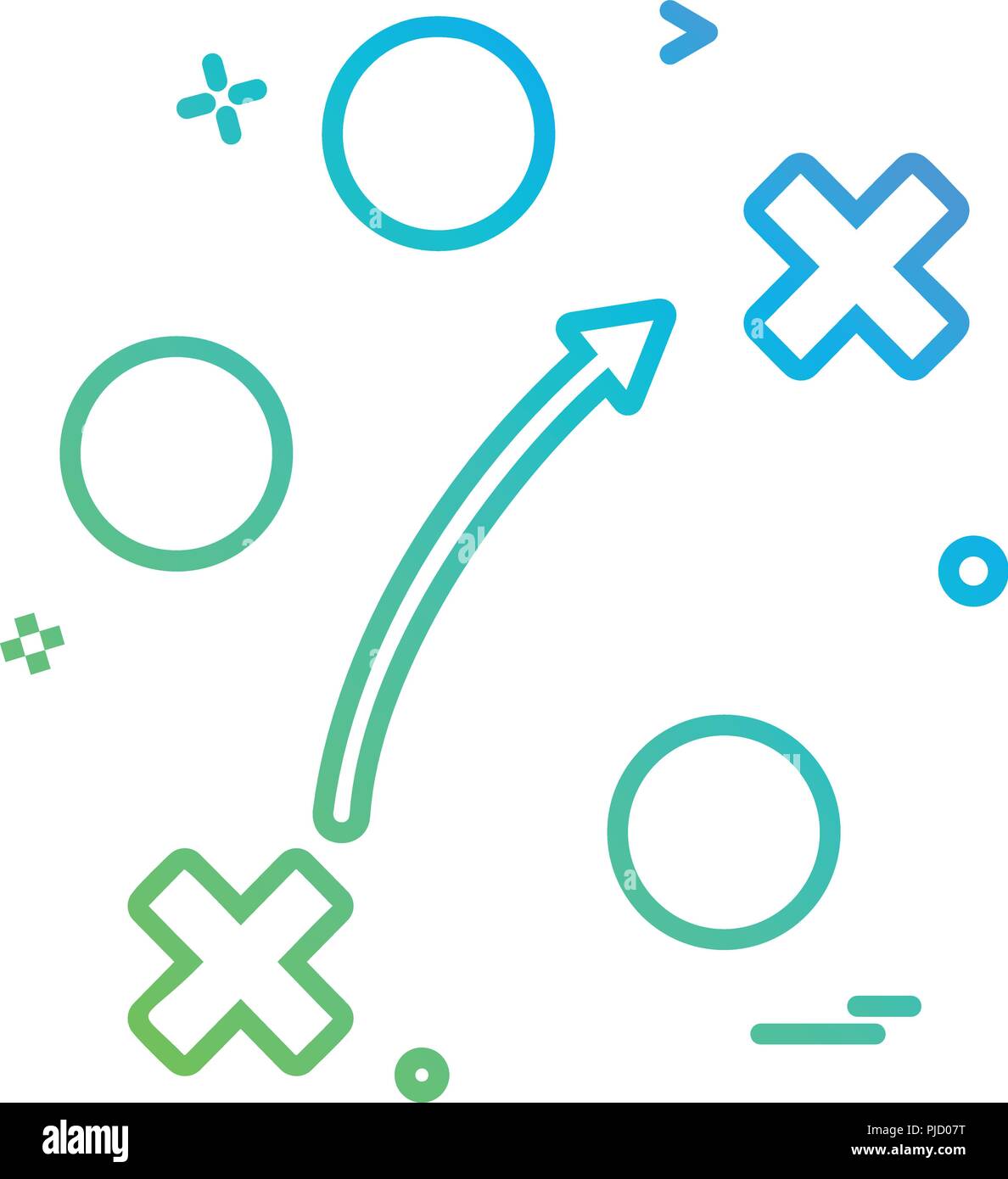 Route design icon design vector Stock Vector Image & Art - Alamy