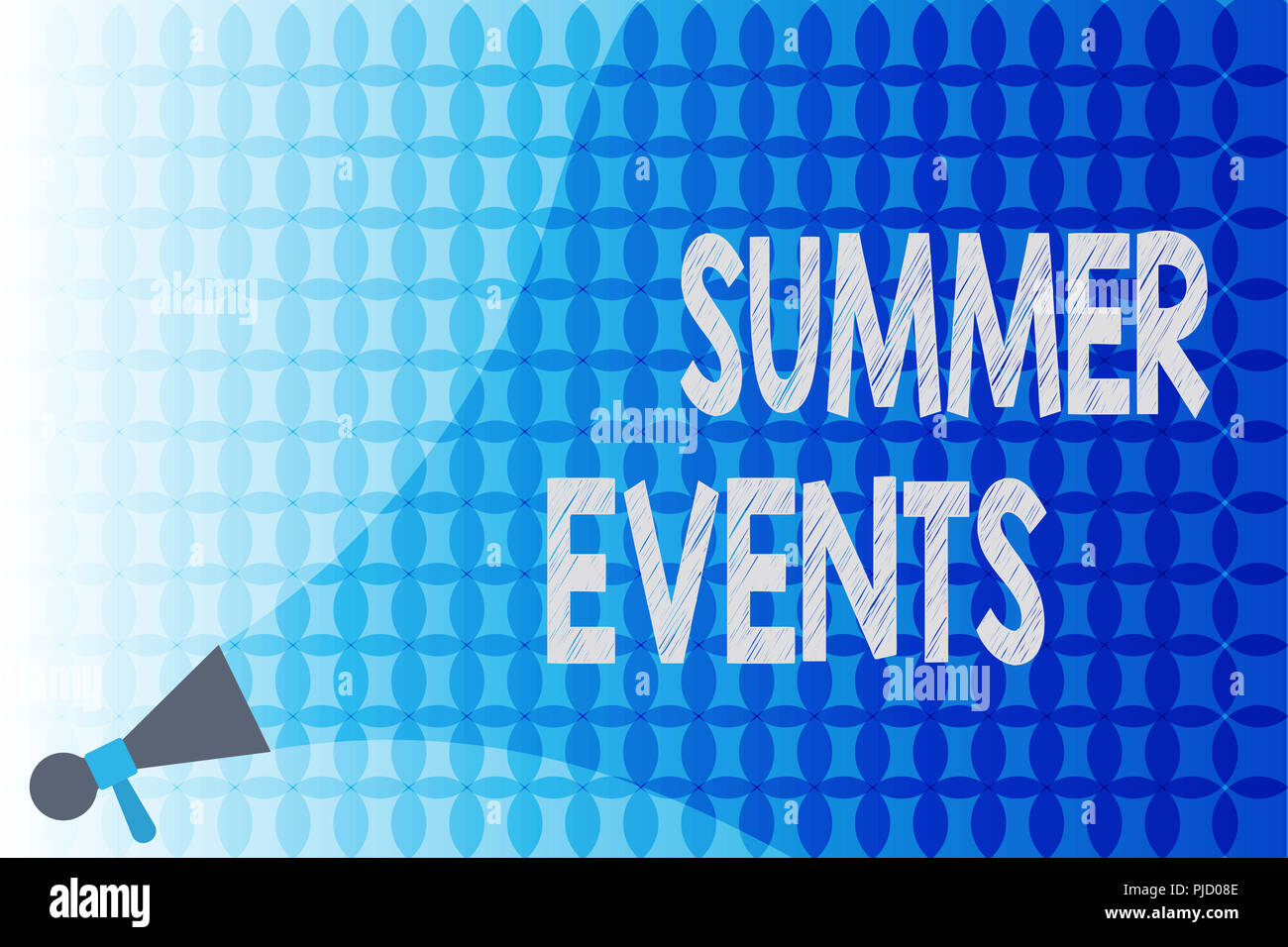 Word writing text Summer Events. Business concept for Celebration ...