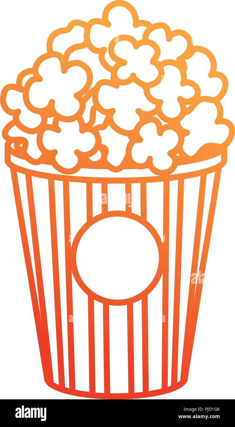 delicious pop corn icon vector illustration design Stock Vector Image ...