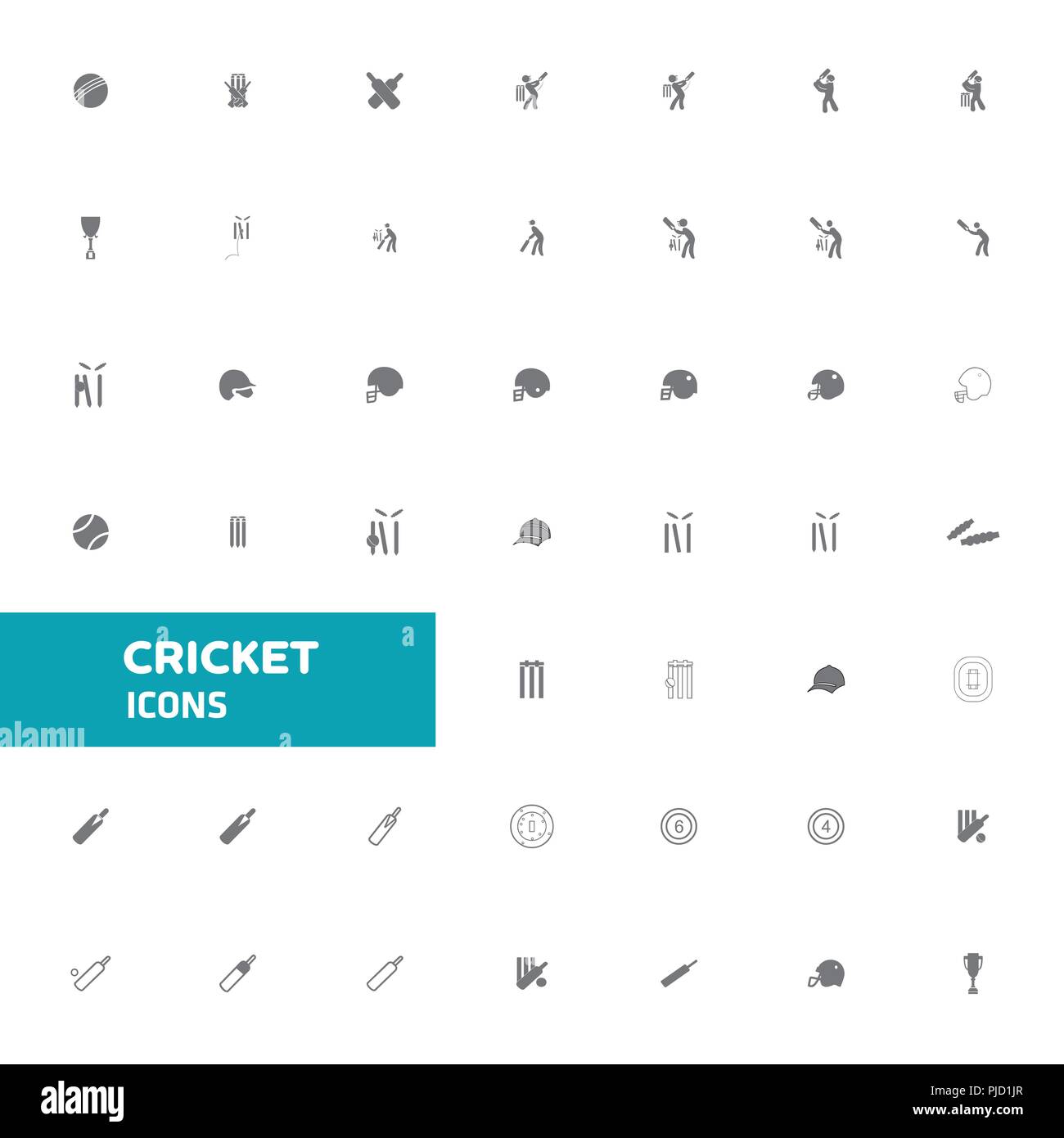 Cricket team group Stock Vector Images - Alamy