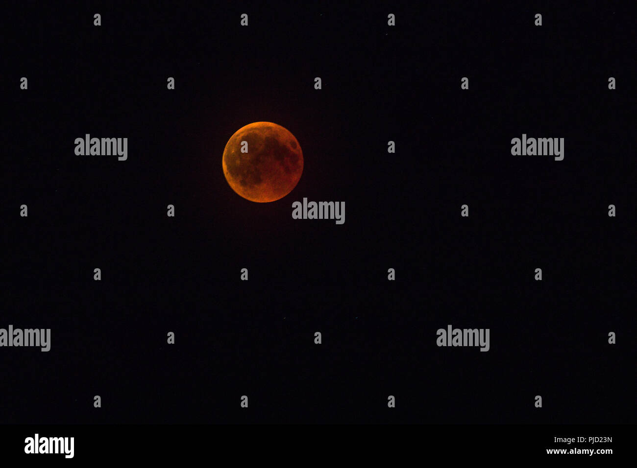 Blood Moon, Full Moon, Lunar Eclipse 2018, Hochbärneck, Naturpark ...