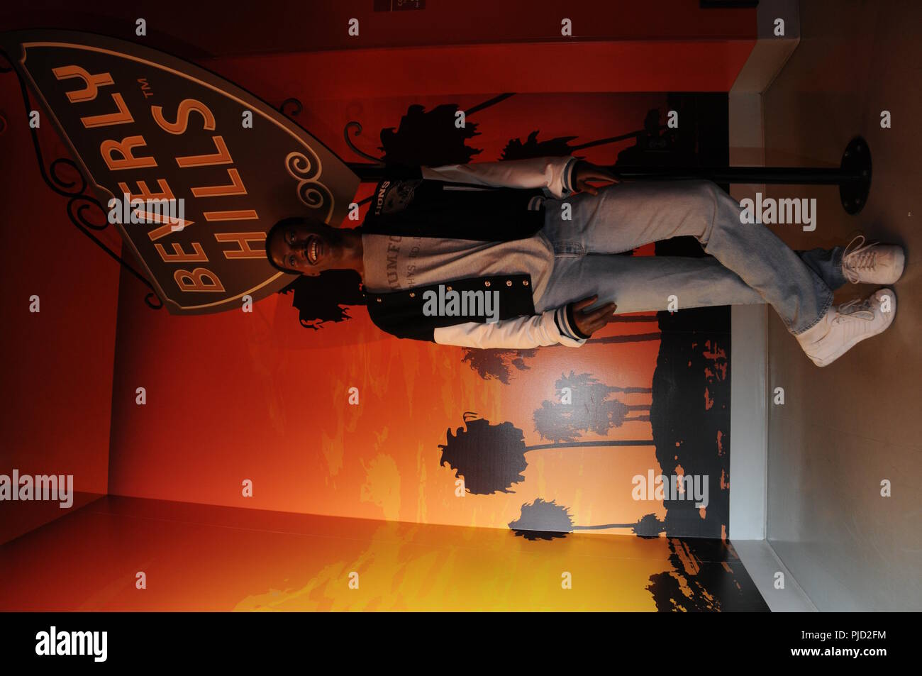 Los Angeles, CA, USA - MAY 27 2013: Life size wax figure of celebrities ...